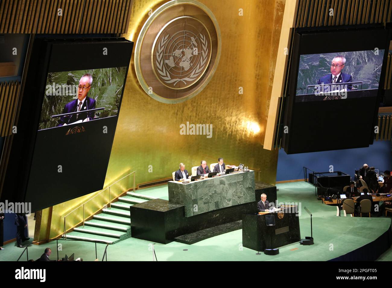 United Nations. 22nd Mar, 2023. UN Under-Secretary-General for Economic ...