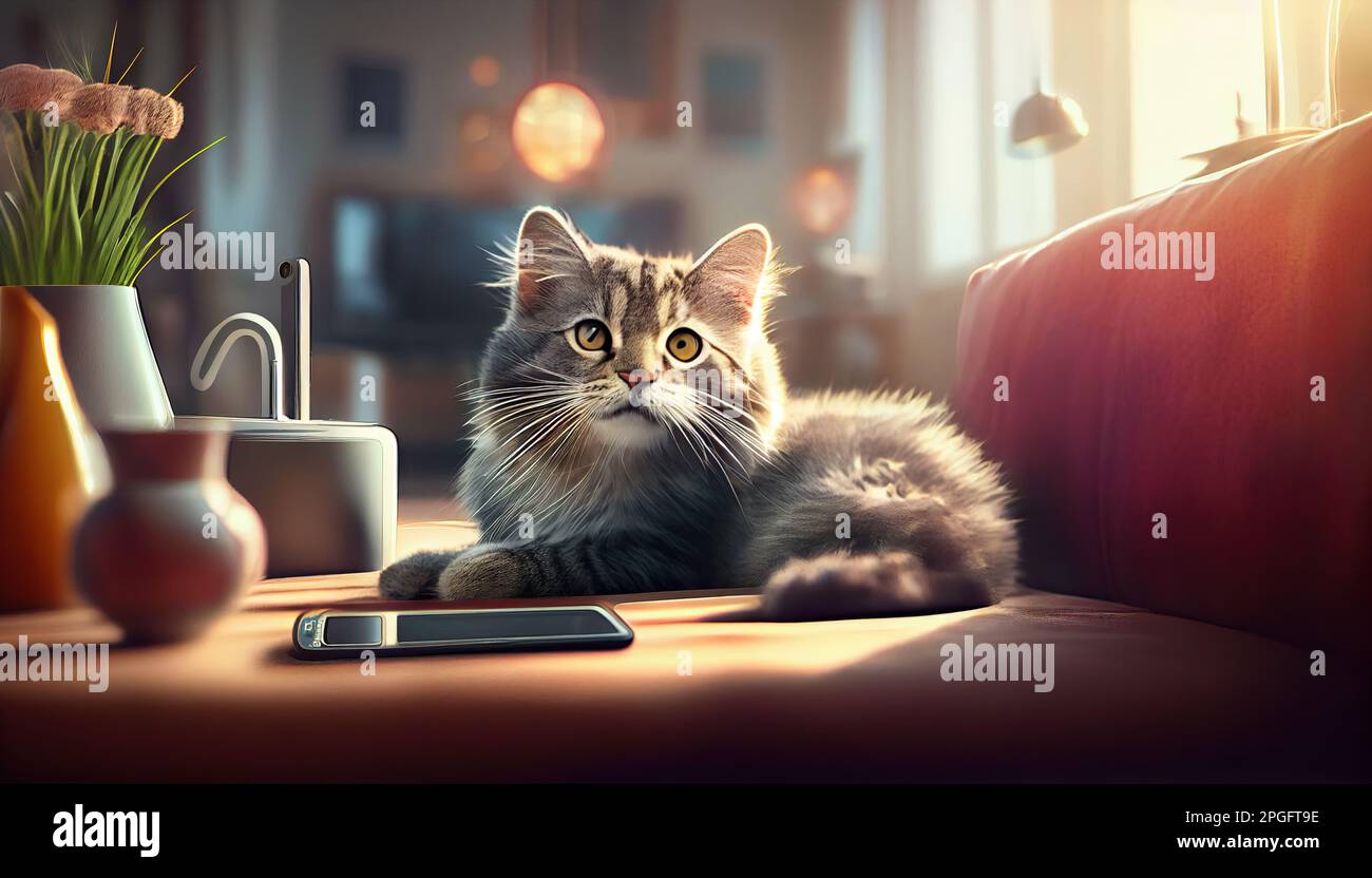 Cat sm hi-res stock photography and images - Alamy