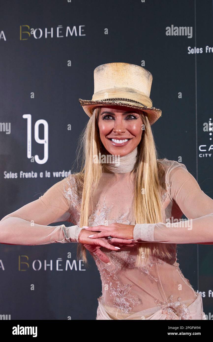 Madrid, Spain. , . Bea Jarrin attends '19 Solos frente a la verdad ...