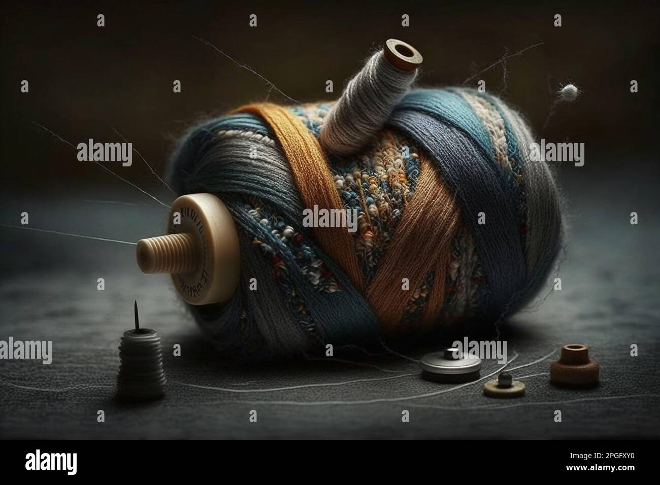 Sewing machine items hi-res stock photography and images - Alamy