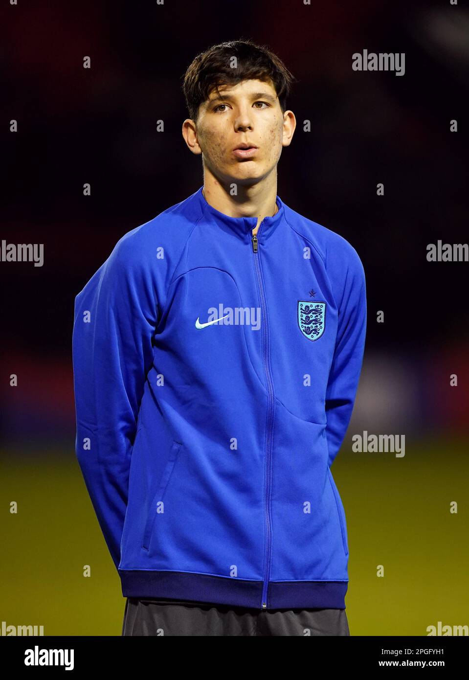 England goalkeeper James Beadle during the UEFA European Under-19 ...
