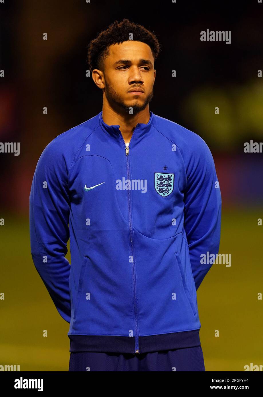 England’s George Hall during the UEFA European Under-19 Championship ...