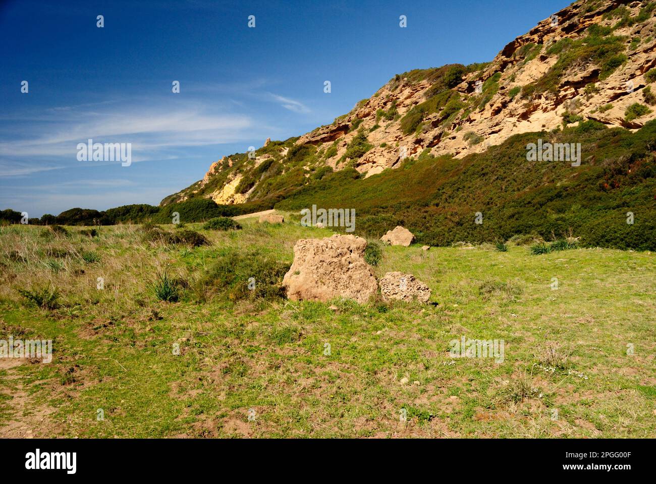 The inland of Ortile Stock Photo - Alamy
