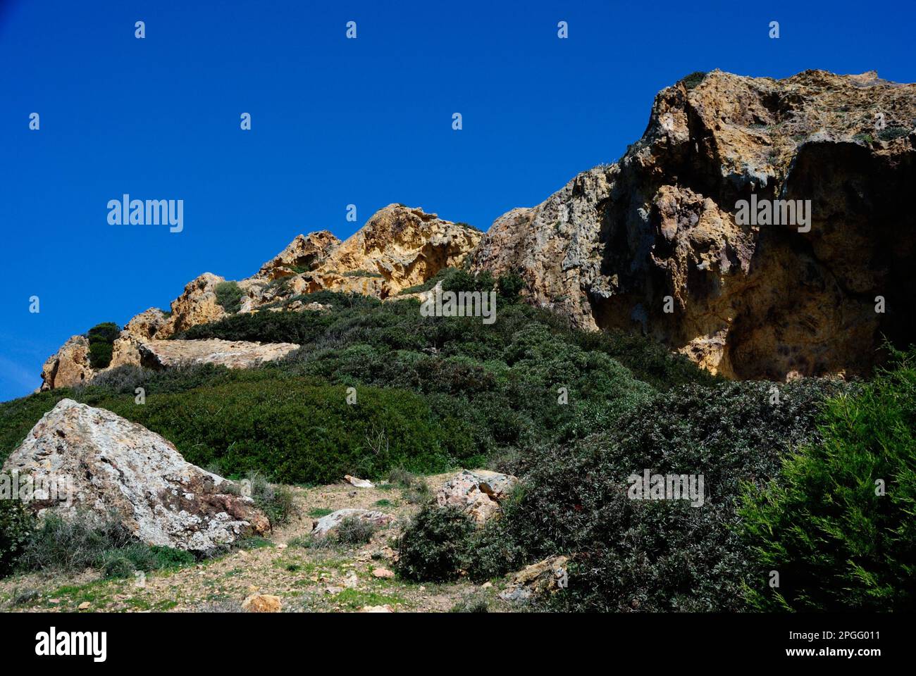 The inland of Ortile Stock Photo - Alamy