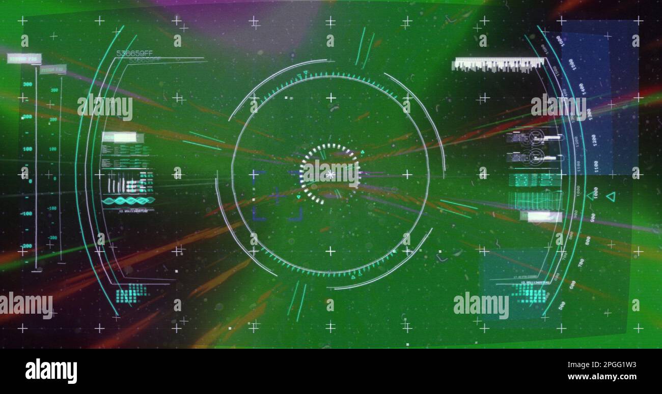 Image of scope scanning and data processing Stock Photo - Alamy