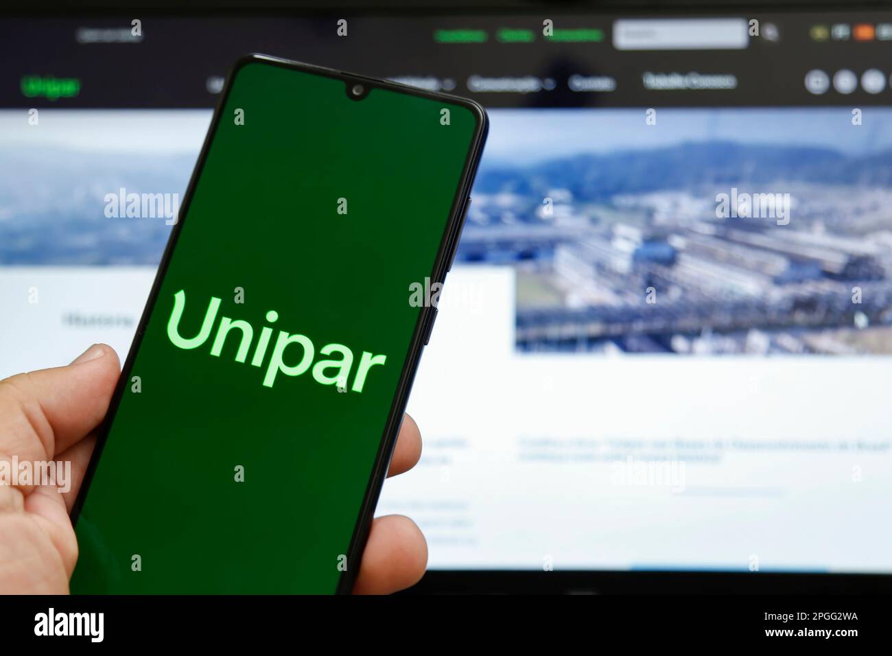 Unipar logo hi-res stock photography and images - Alamy