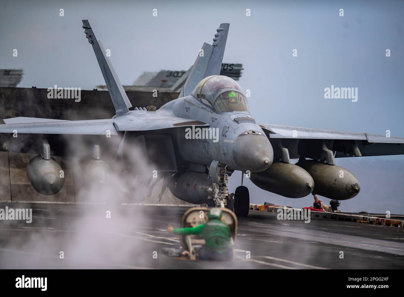230322-N-DU622-1262 PHILIPPINE SEA (March 22, 2023) An F/A-18F Super ...