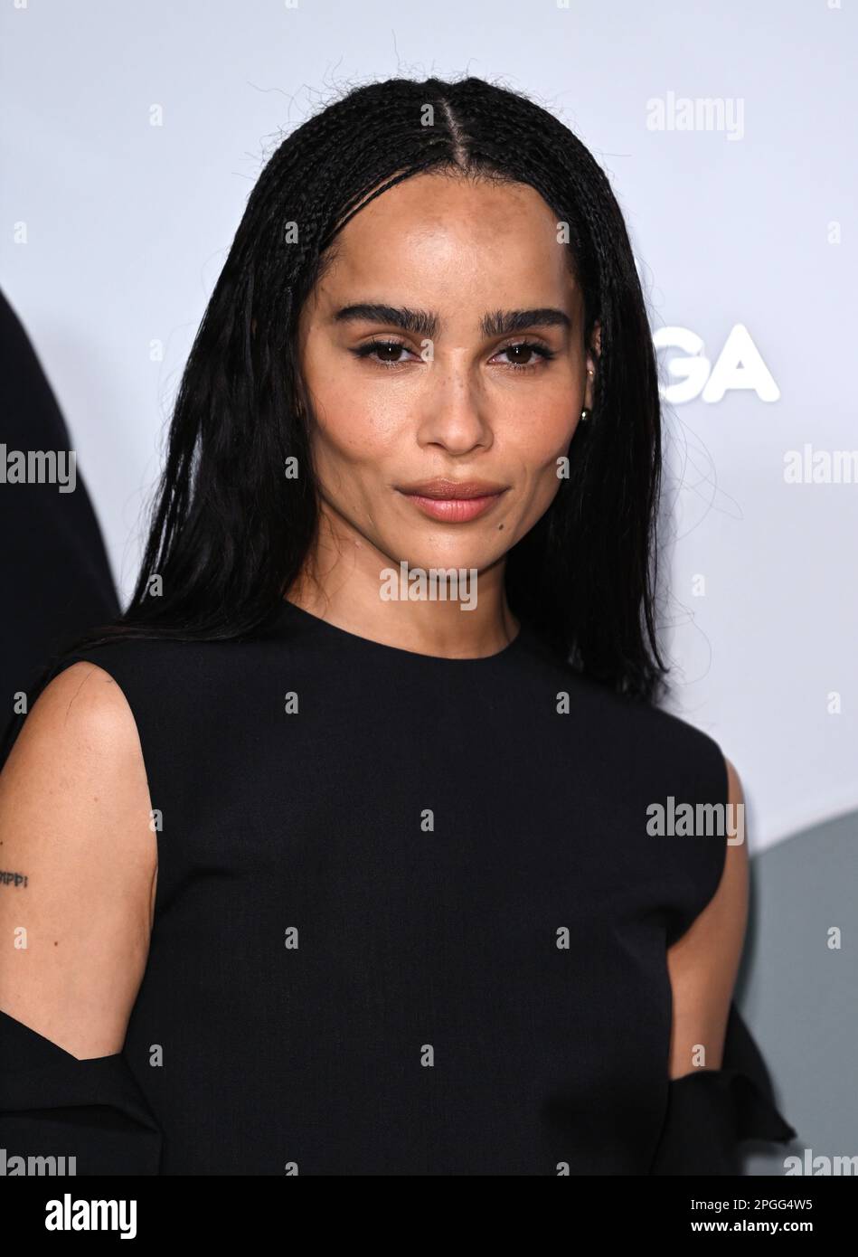London, UK. 22nd Mar, 2023. March 22nd, 2023, London, UK. Zoe Kravitz ...