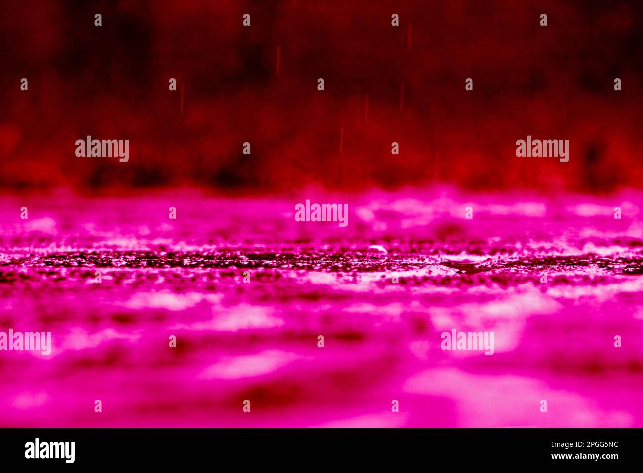 Bands of rain pink Stock Photo - Alamy