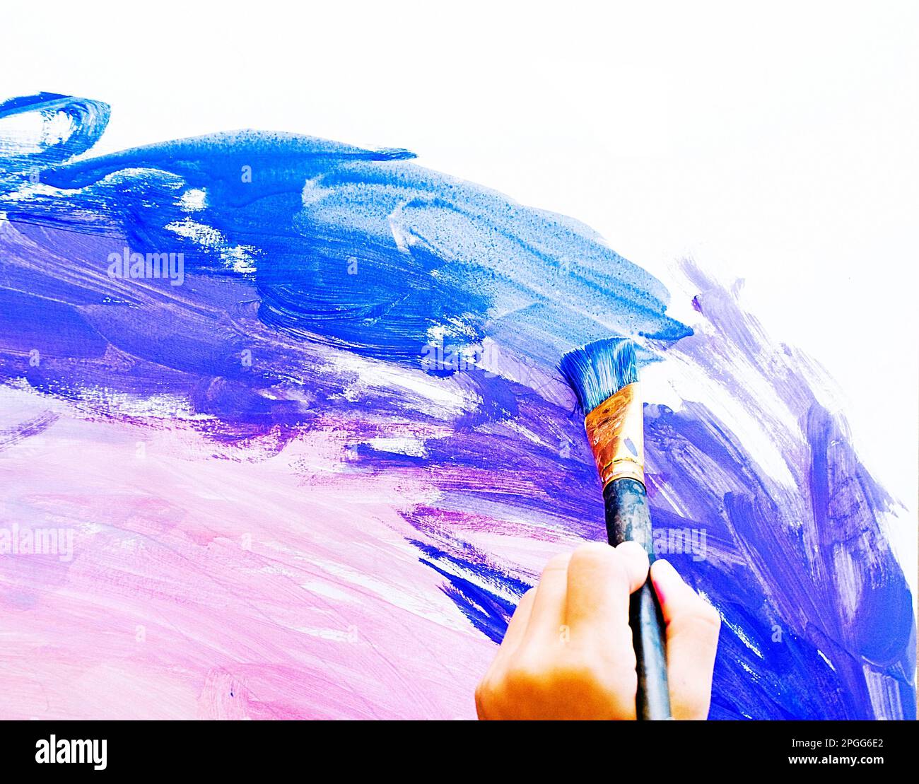 paint on paper Stock Photo - Alamy