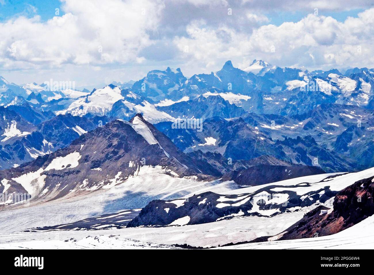 Elbrus highest peak in russia hi-res stock photography and images - Alamy