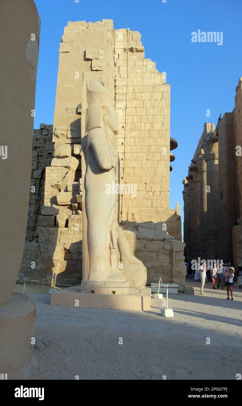 Luxor egypt temple luxor naos hi-res stock photography and images - Alamy