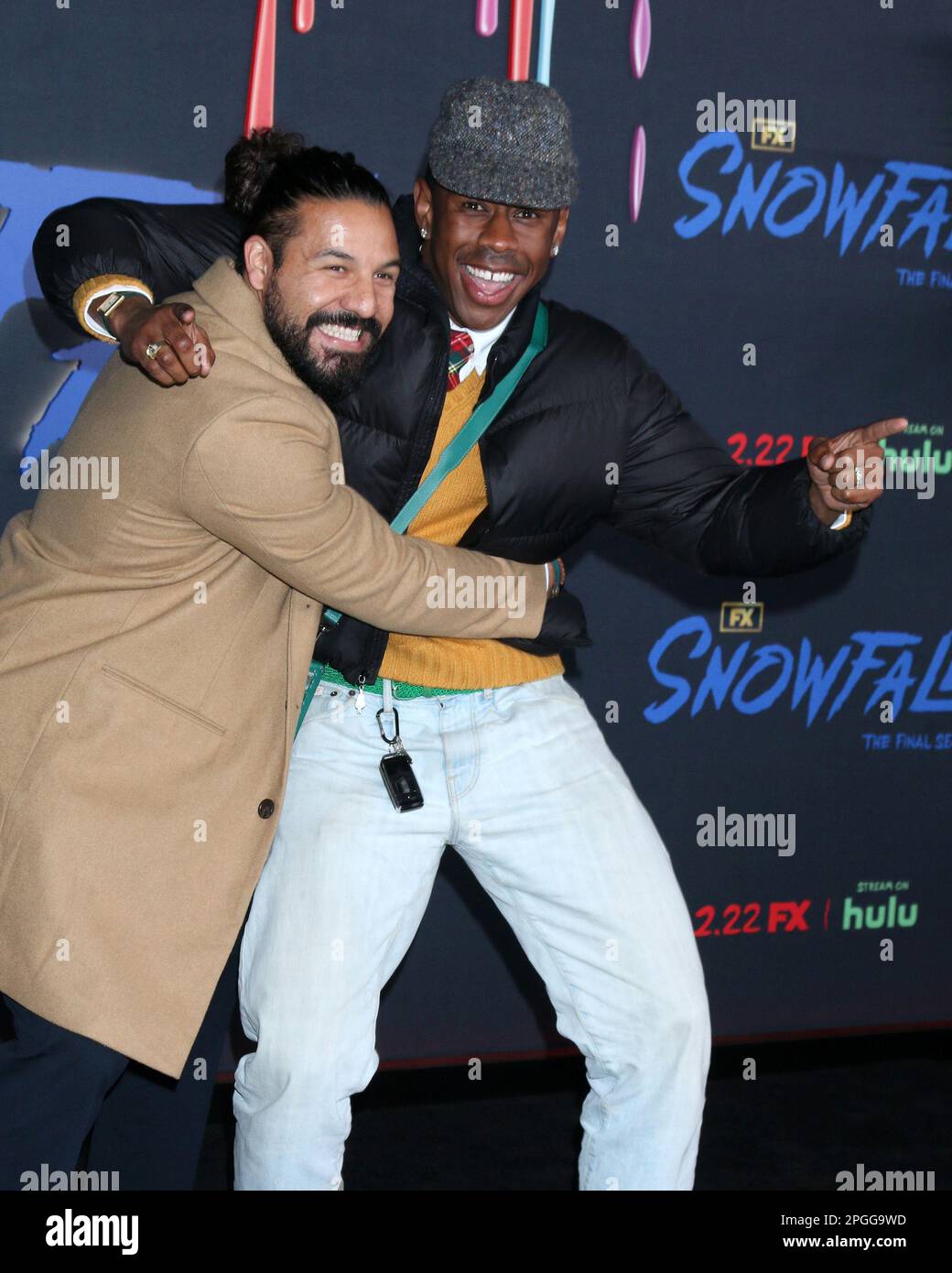 Snowfall Series Six premiere at the Ted Mann Theater on February 15 ...