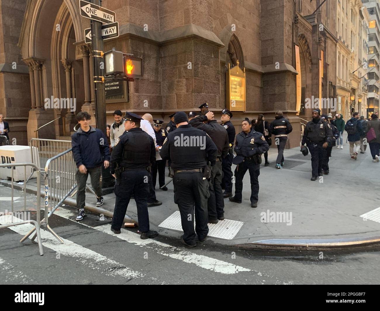 New York, USA. 22nd Mar, 2023. (NEW) The arrival of Foreign Dignitaries ...