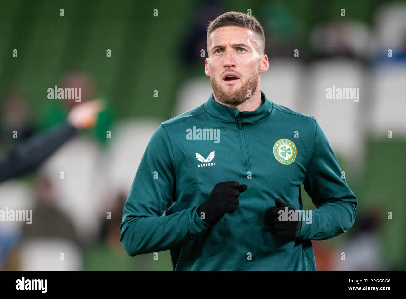 Dublin, Ireland. 22nd Mar, 2023. Matt Doherty of Ireland during the ...