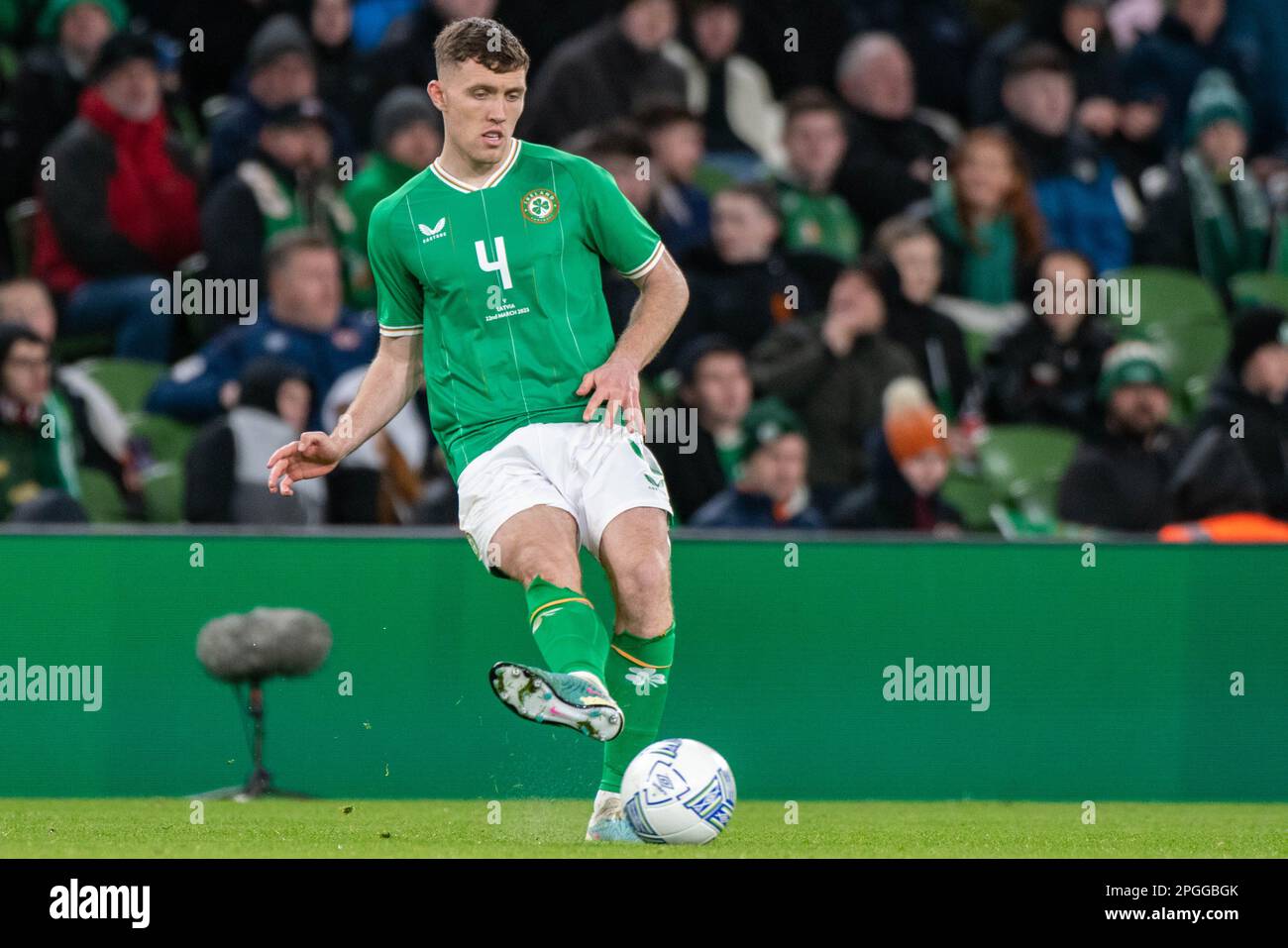 Dublin, Ireland. 22nd Mar, 2023. Dara O'Shea of Ireland during the ...