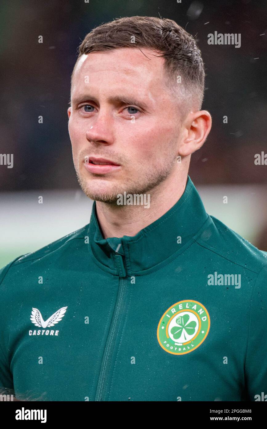 Dublin, Ireland. 22nd Mar, 2023. Alan Browne of Ireland during the ...