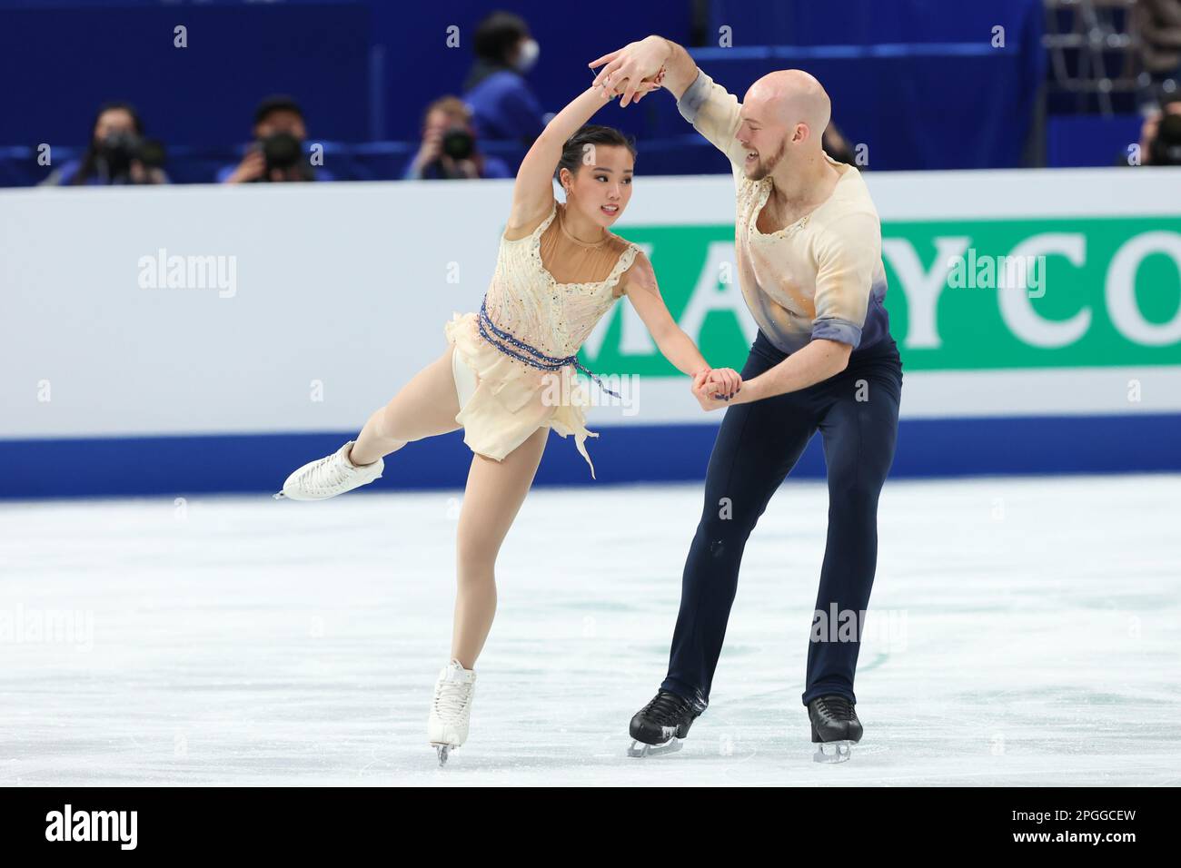 Saitama, Japan. 22nd Mar, 2023. Ellie Kam & Danny O'Shea (USA) Figure ...