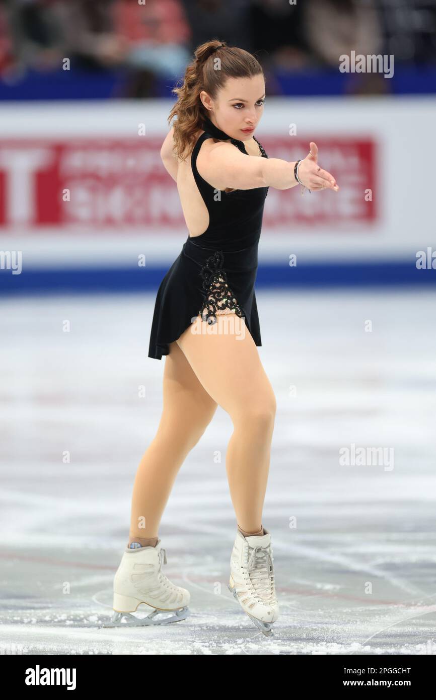 Saitama, Japan. 22nd Mar, 2023. Kristen Spours (GBR) Figure Skating ...