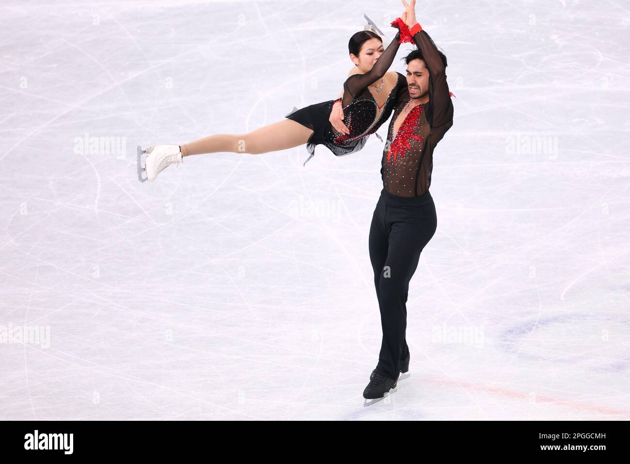 Saitama, Japan. 22nd Mar, 2023. Emily Chan & Spencer Akira Howe (USA ...