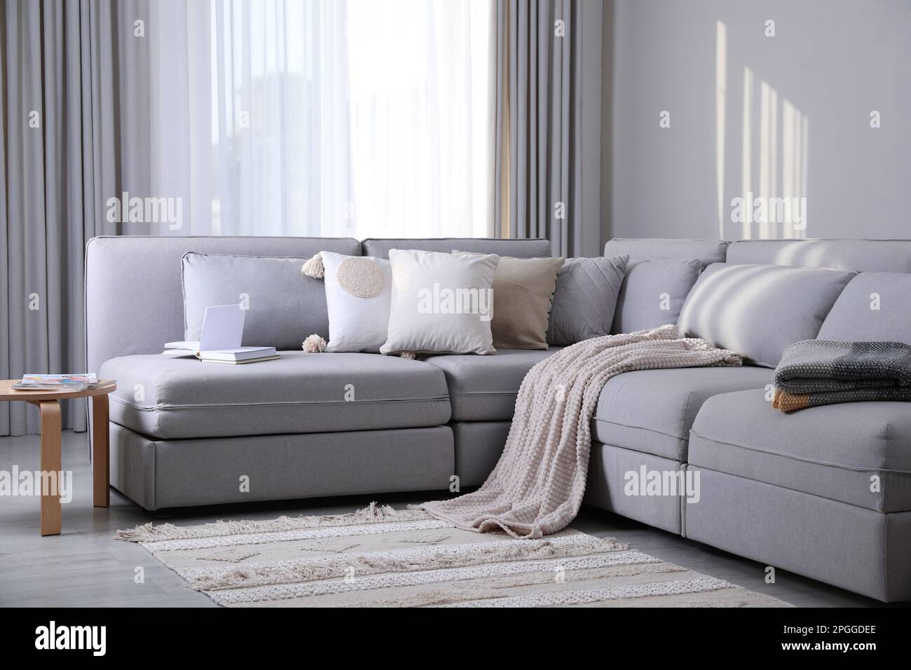 Large modular sofa hi-res stock photography and images - Alamy