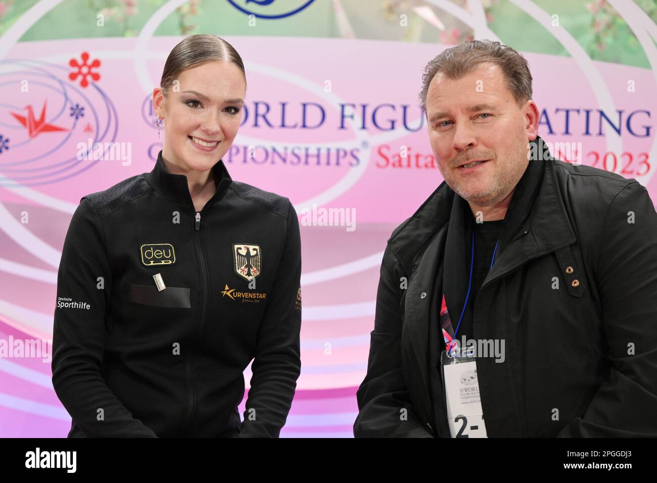 Saitama, Japan. Credit: MATSUO. 22nd Mar, 2023. Kristina Isaev (GER ...