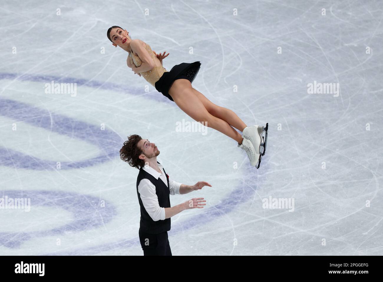 Saitama, Japan. 22nd Mar, 2023. Sara Conti & Niccolo Macii (ITA) Figure ...