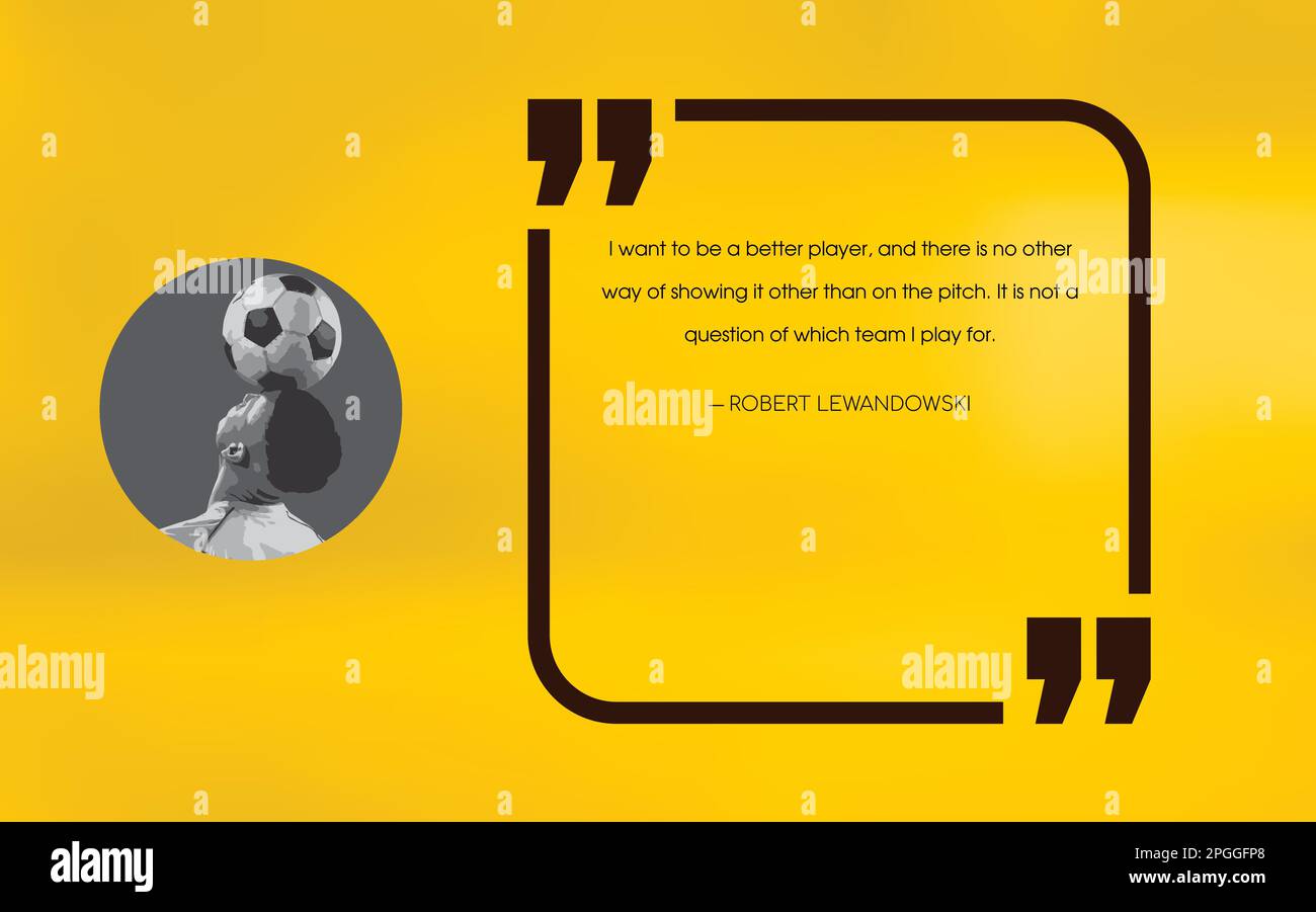 Robert lewandowski motivation hi-res stock photography and images - Alamy