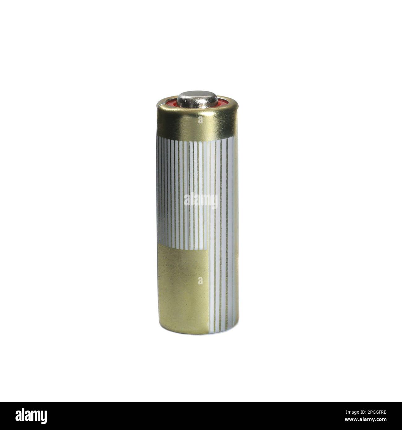 New N battery isolated on white. Dry cell Stock Photo - Alamy