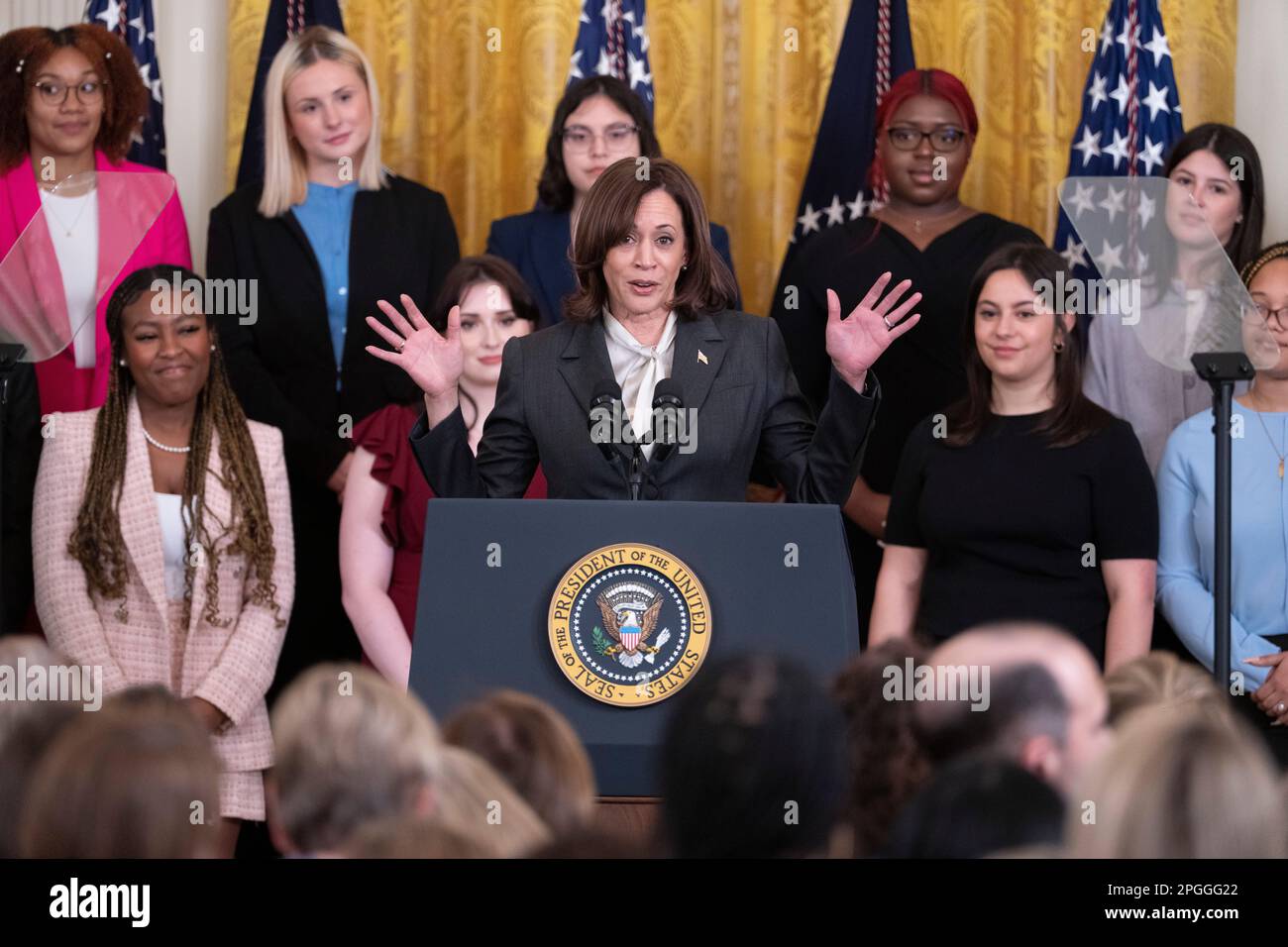 Washington, DC. 22nd Mar, 2023. United States Vice President Kamala ...