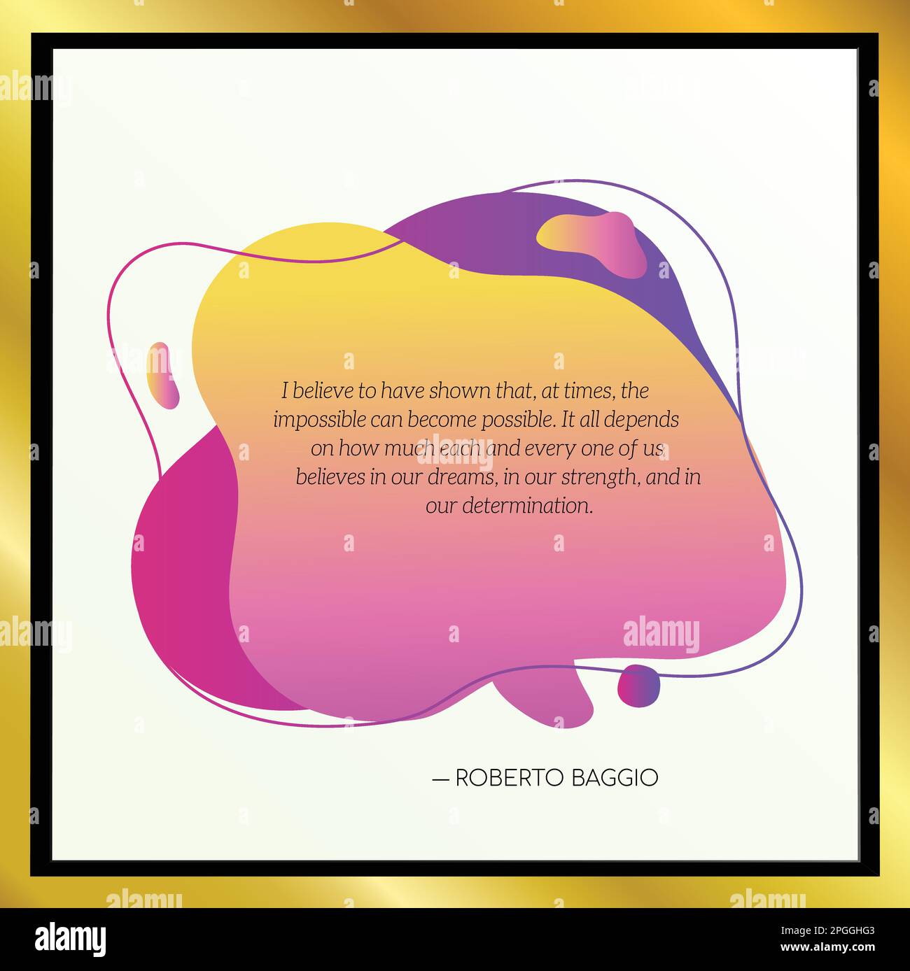 Roberto baggio poster hi-res stock photography and images - Alamy
