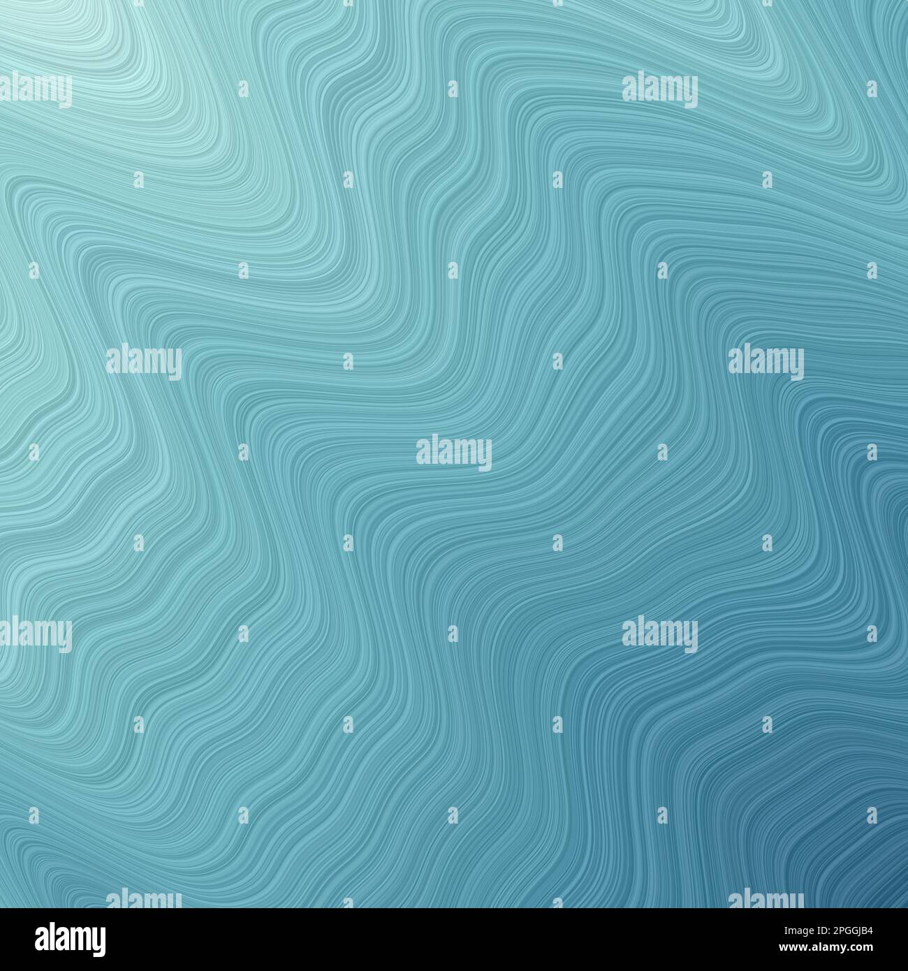 Bright curves flow background. Authentic banner in teal colors. Can be ...