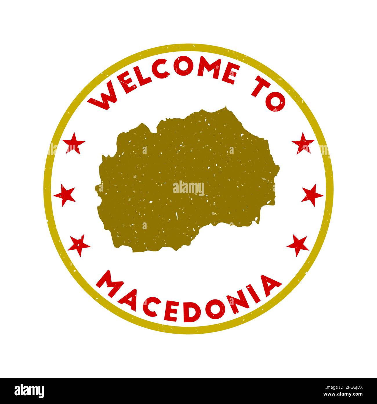 Welcome to macedonia sign Stock Vector Images - Alamy