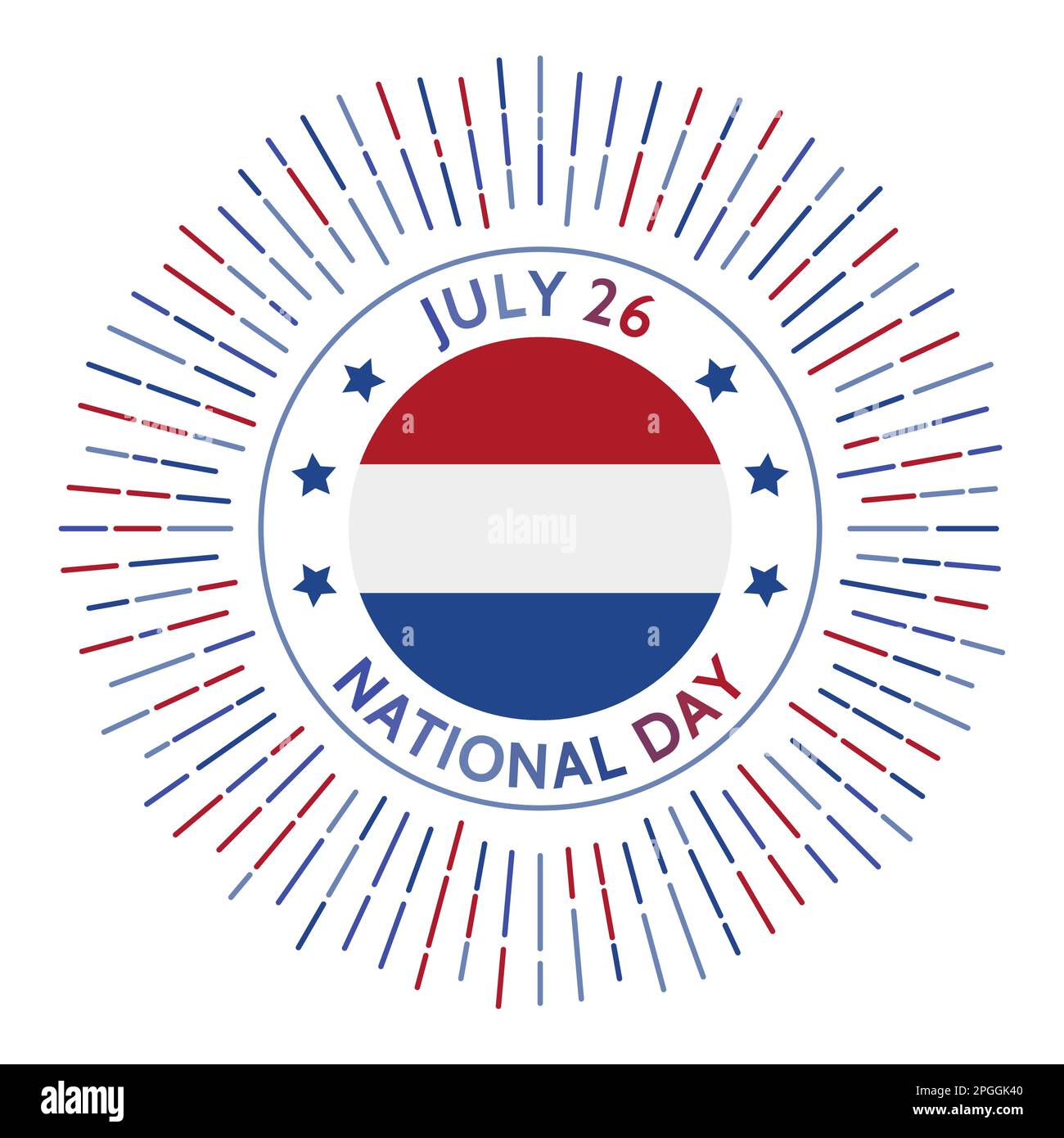 26 july Stock Vector Images - Alamy