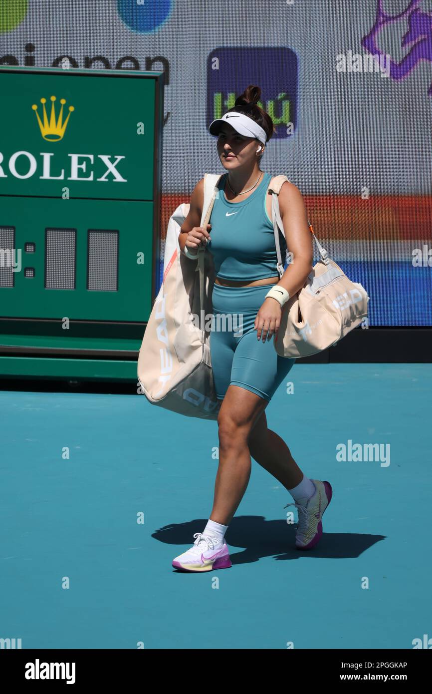 Bianca andreescu miami hi-res stock photography and images - Alamy