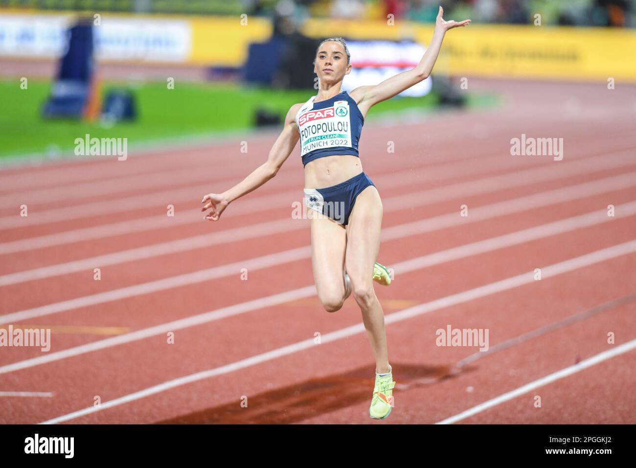 Filippa Fotopoulou (Cyprus). Long Jump women. European Championships ...