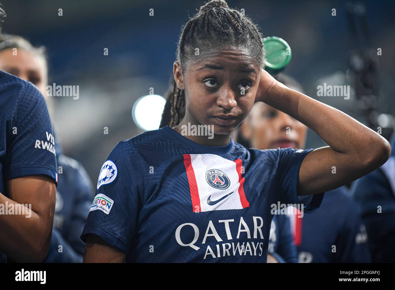 Paris, France. 22nd Mar, 2023. Laurina Fazer during the UEFA Women's ...