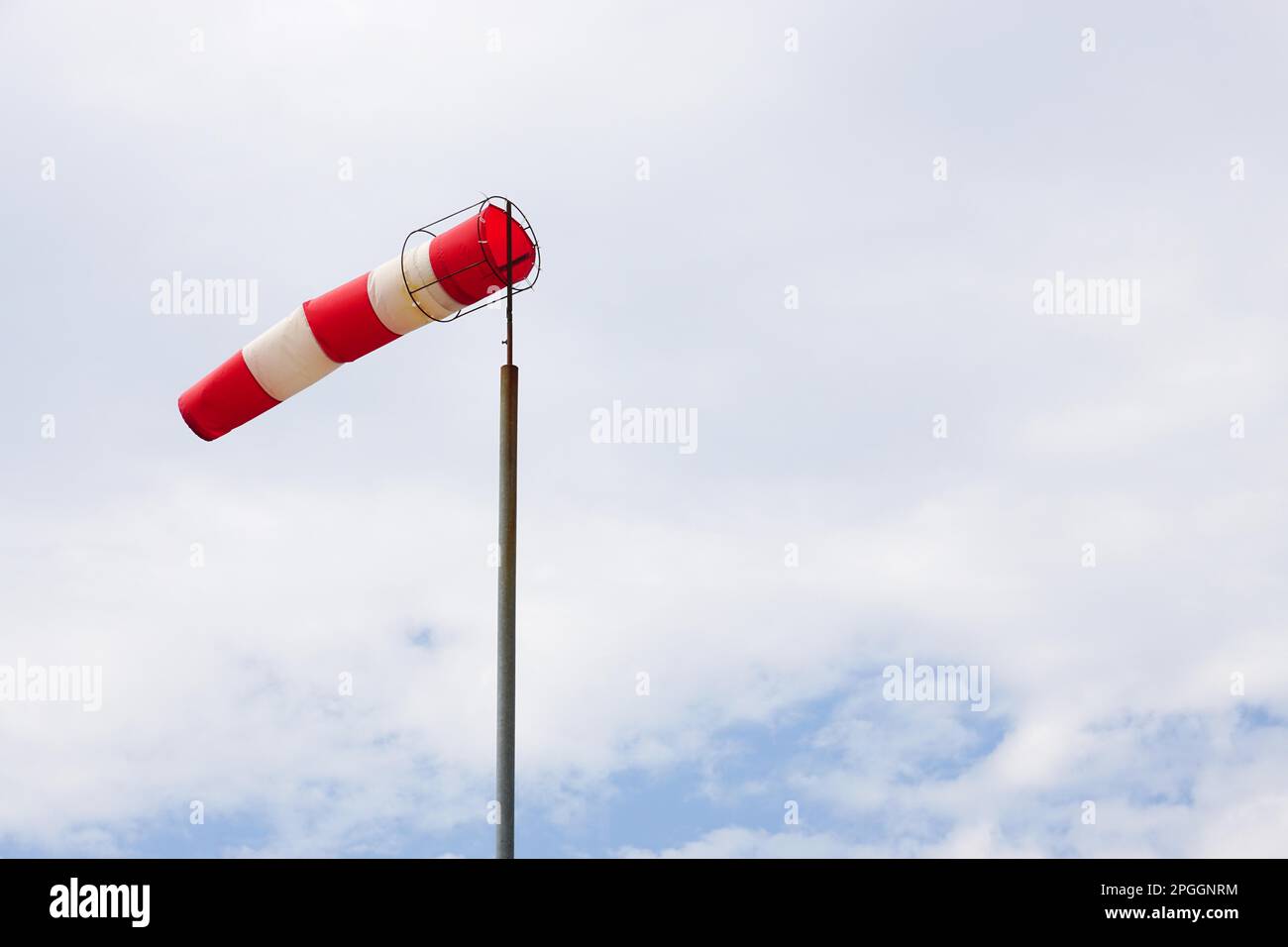 windsock. air sock. wind cone. wind sleeve. air sleeve Stock Photo - Alamy
