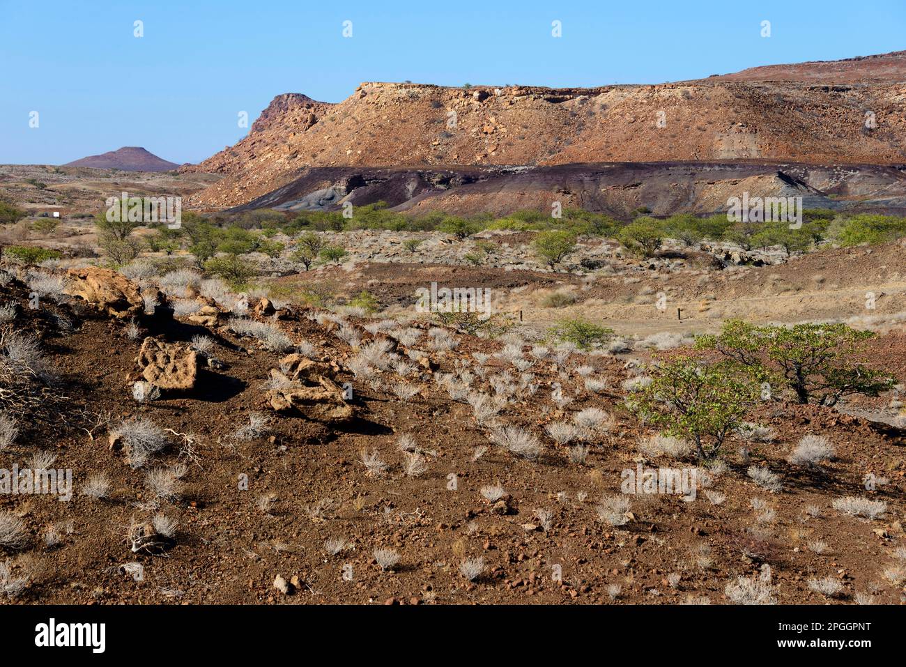 Burnt Mountain, Damaraland, Namibia Stock Photo - Alamy