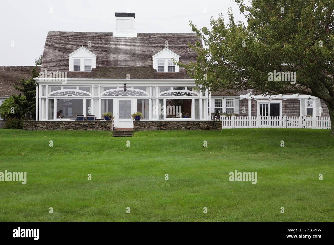 Residence, coastal architecture, Cape Cod, Massachusetts, USA Stock ...