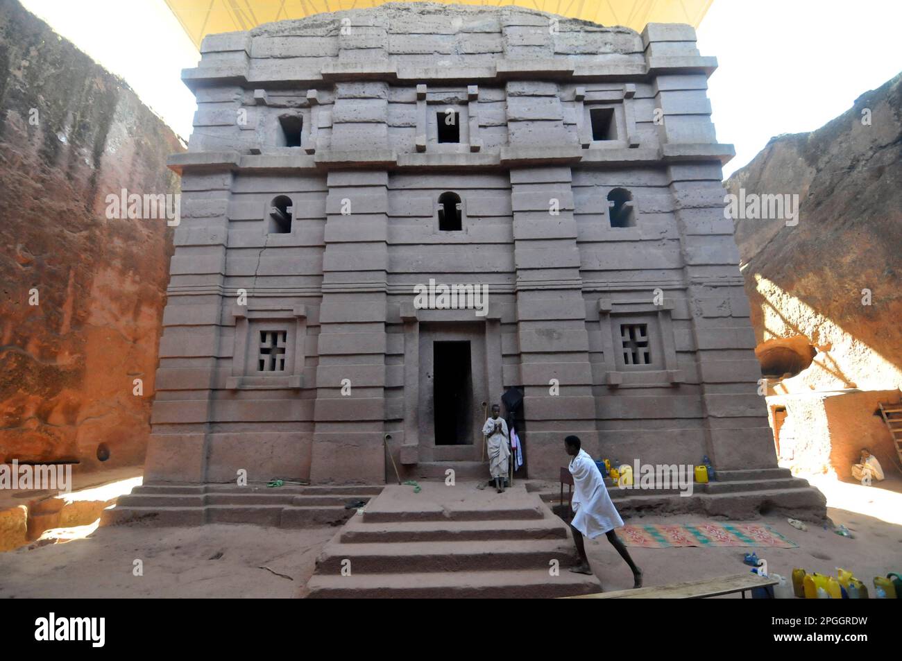 Bete Amanuel church in Lalibela, Ethiopia Stock Photo - Alamy