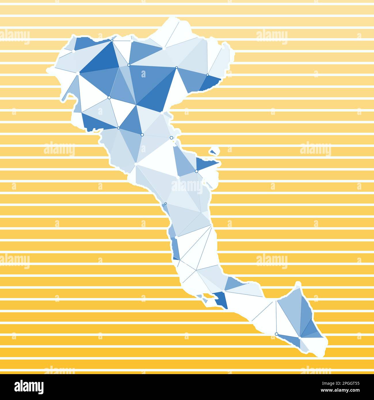 Corfu vector illustration. Corfu design on gradient stripes background ...