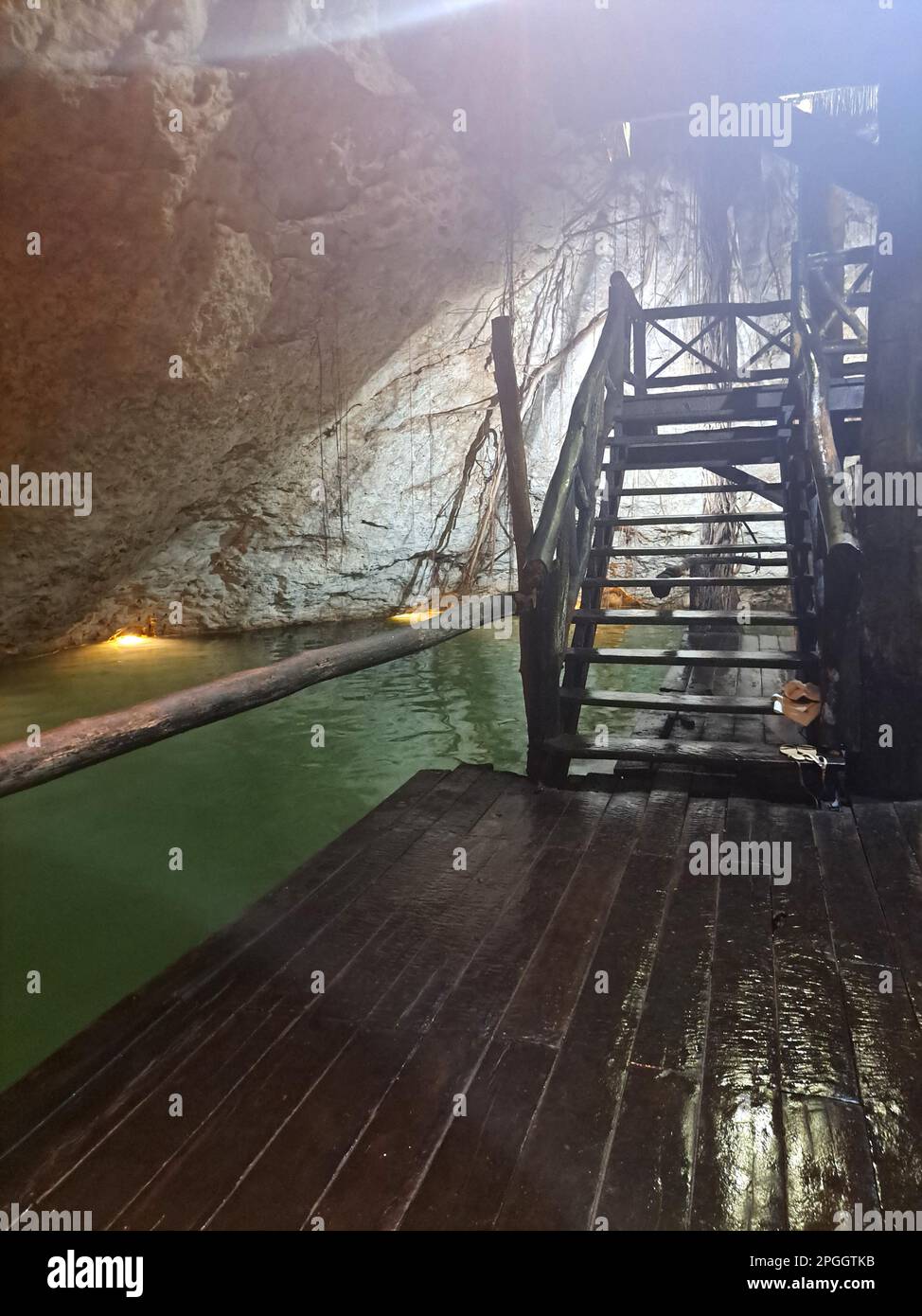 The Cenotes in Yucatan, Mexico are deep natural wells, a natural ...