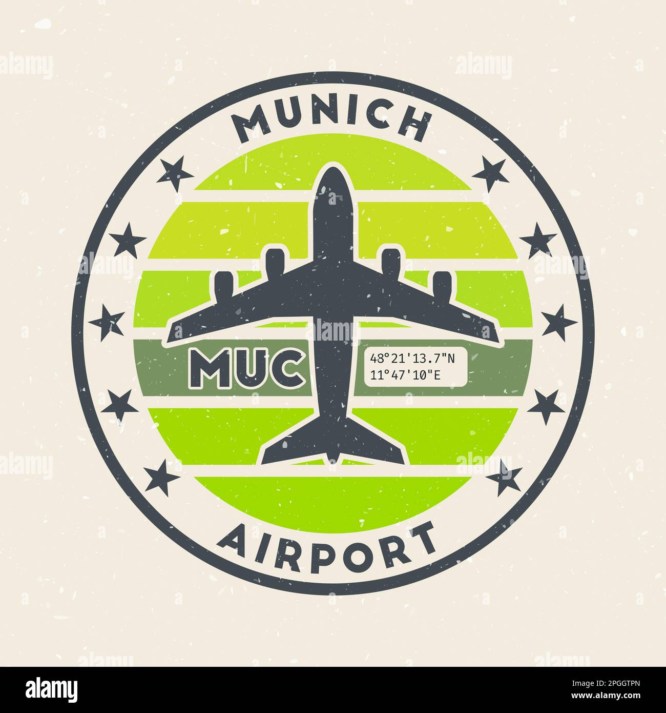 Munich airport gate Stock Vector Images - Alamy