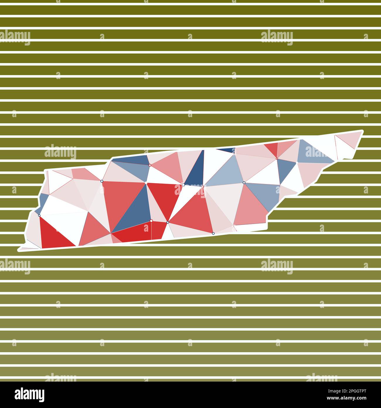 Tennessee vector illustration. Tennessee design on gradient stripes ...