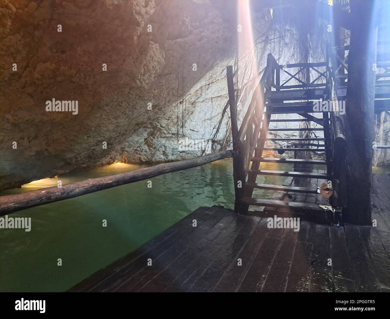 The Cenotes in Yucatan, Mexico are deep natural wells, a natural ...