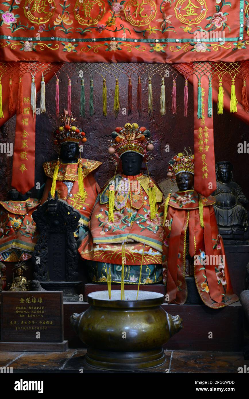 Hung Shing temple in Wan Chai, Hong Kong Stock Photo - Alamy