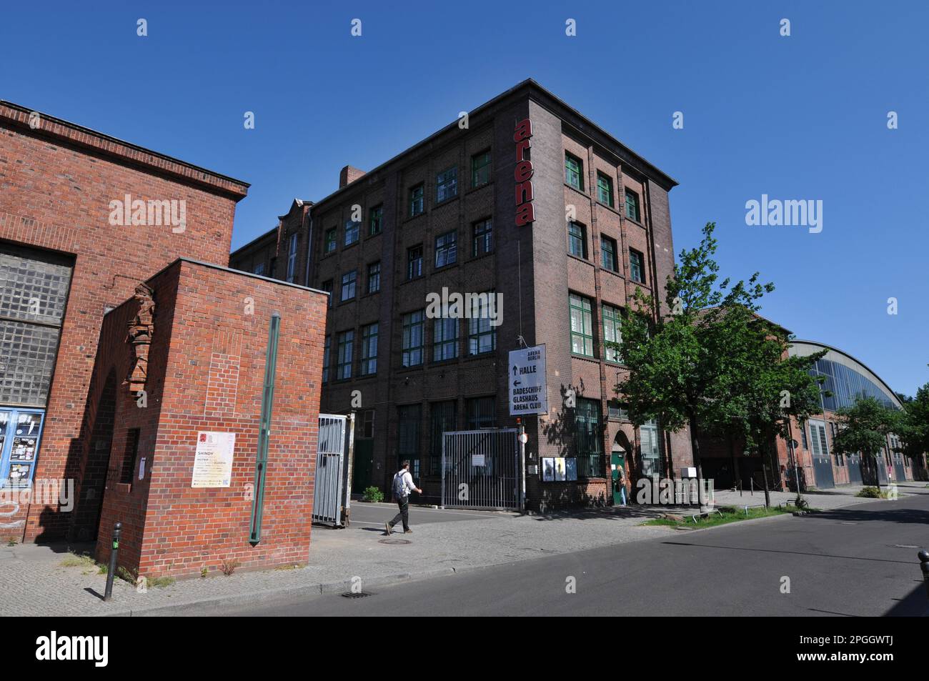 Arena, Eichenstrasse, Treptow, Berlin, Germany Stock Photo - Alamy