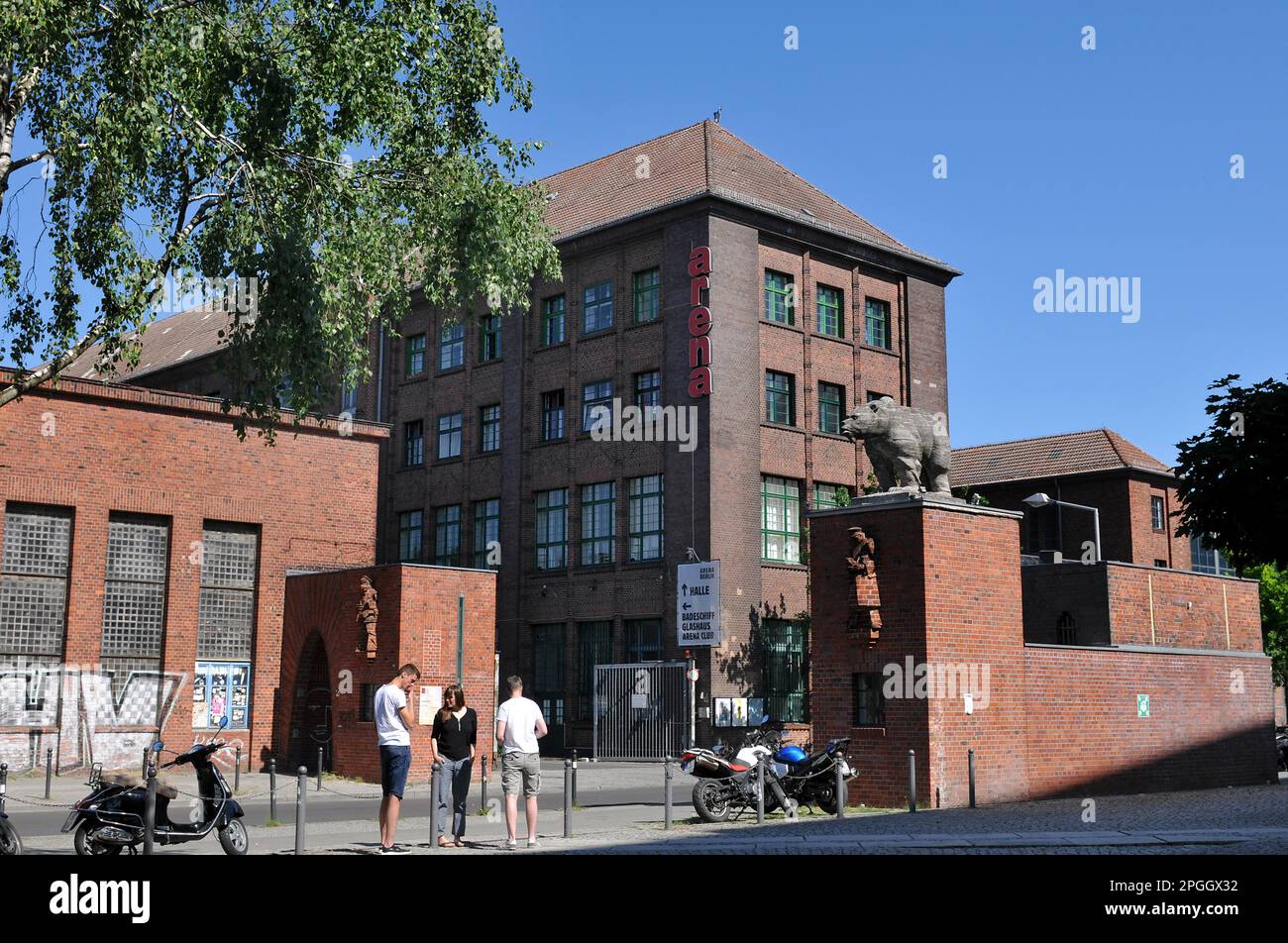 Arena, Eichenstrasse, Treptow, Berlin, Germany Stock Photo - Alamy