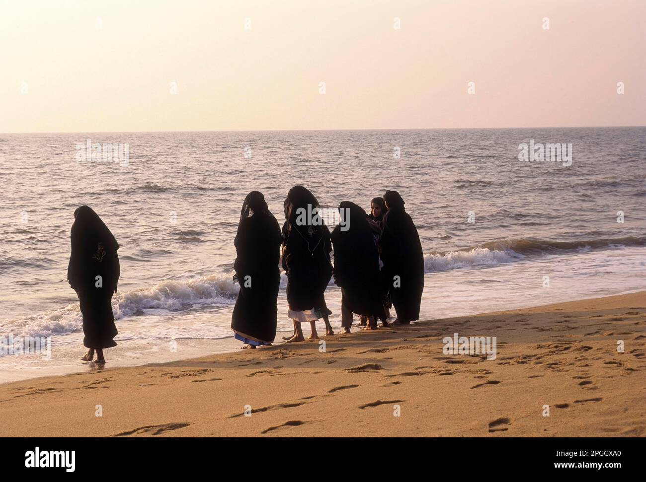 Ullal beach near Mangaluru or Mangalore, Karnataka, India, Asia Stock ...